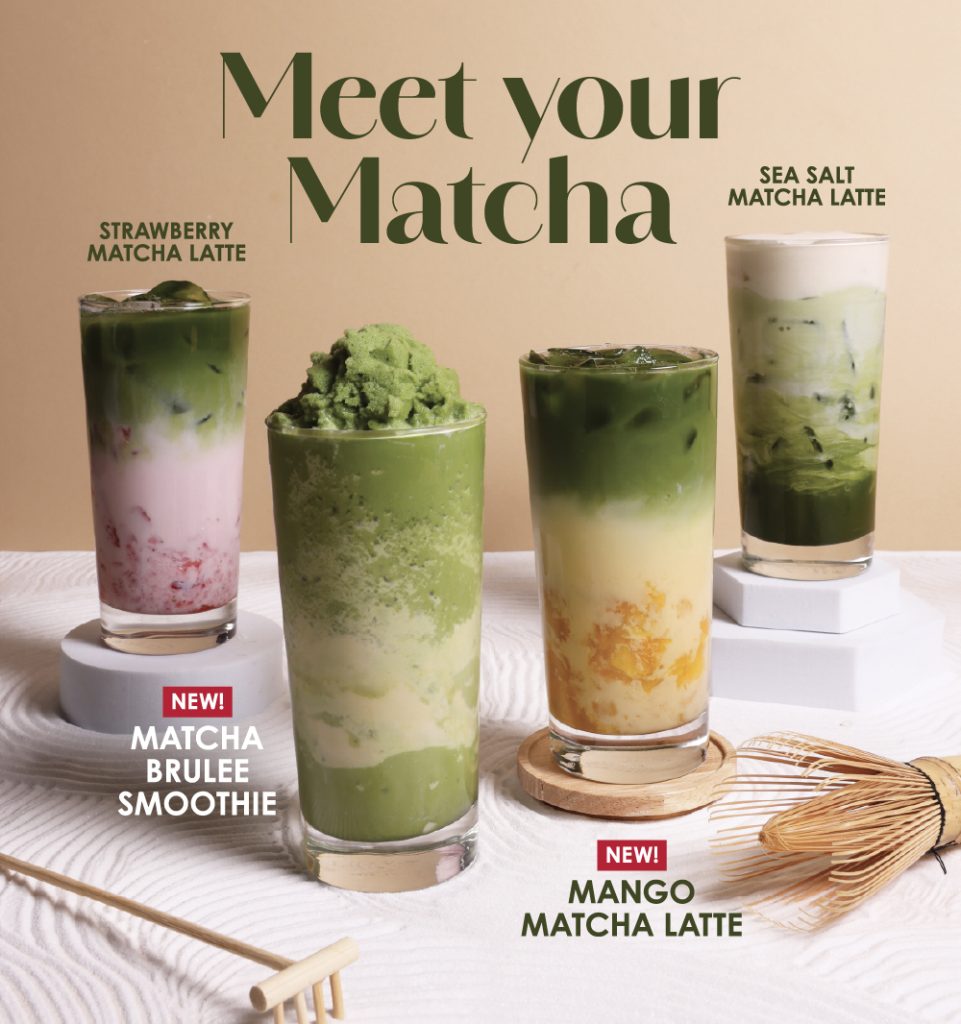 Meet your Matcha | Strawberry Matcha Latte | Sea Salt Matcha Latte | NEW! Matcha Brûlée Smoothie ...