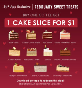 85C Bakery Cafe | Homepage